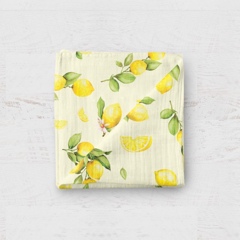Muslin - Lemon - Bébé Ô Chaud